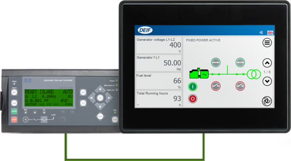 Automatic genset controller AGC-4 - ASINCO